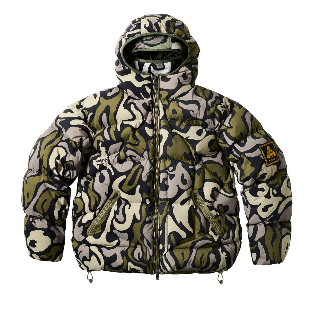 PALACE MAHARISHI TEMPLE PUFFA JACKET DPM KOR OM - Palace