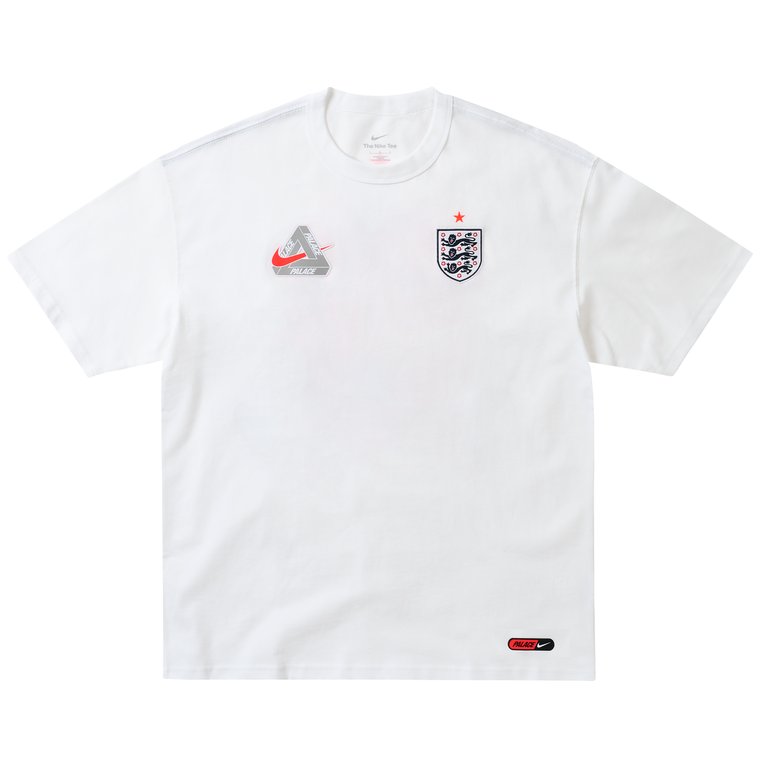 PALACE NIKE ENGLAND T-SHIRT WHITE - Palace