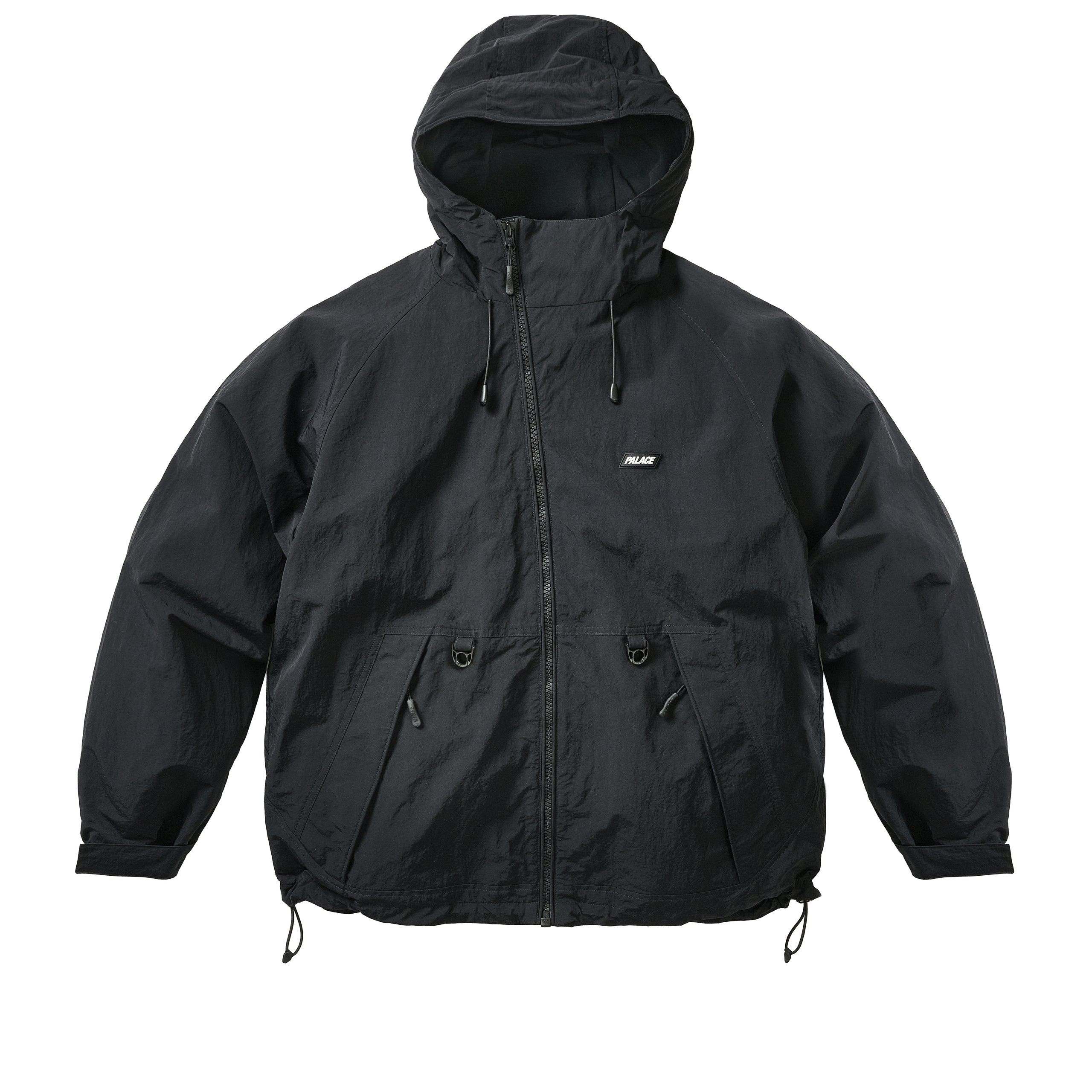 ASYM SHELL JACKET BLACK - Spring 2026 - Palace