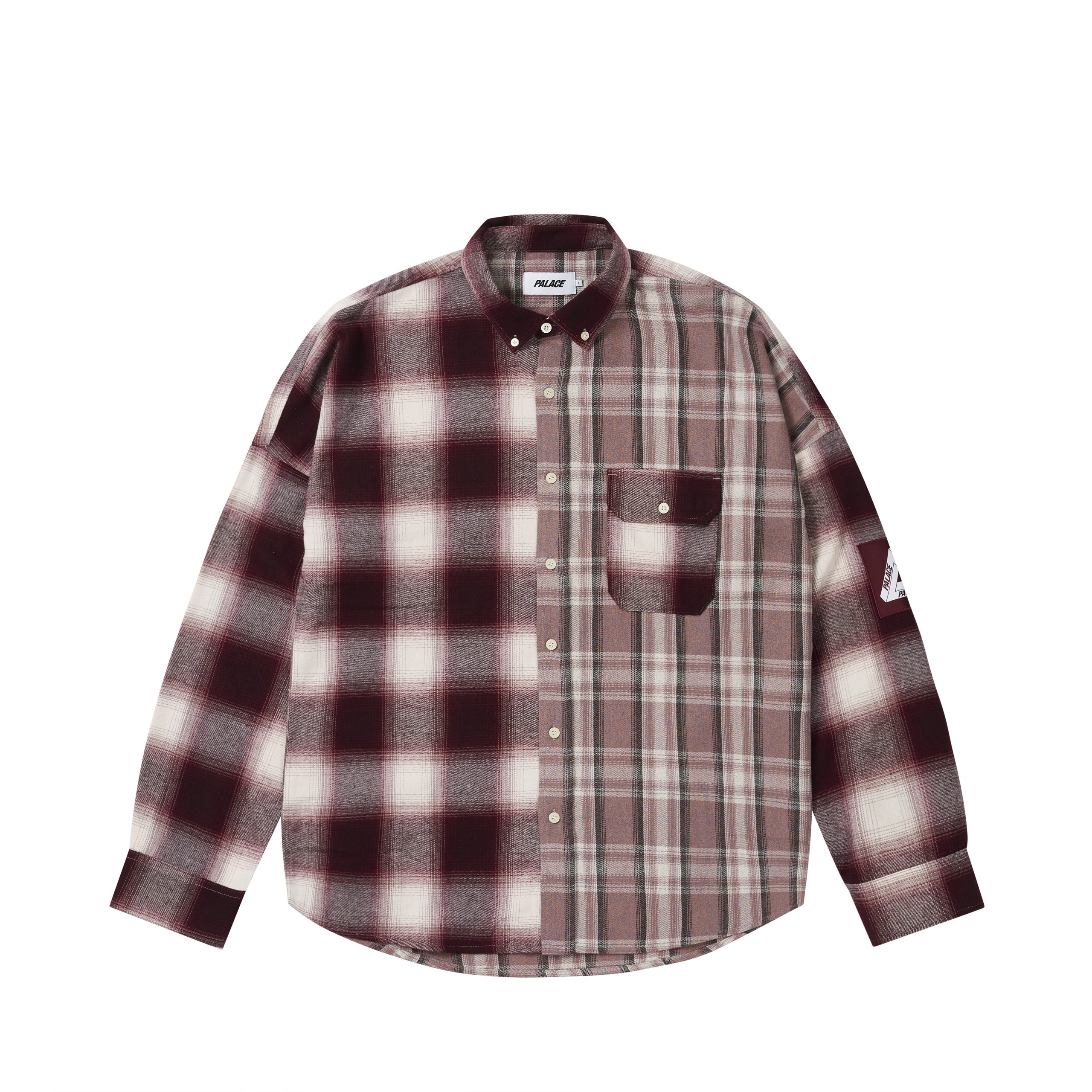 PATCHY FLANNEL SHIRT RED - Spring 2026 - PalaceCommunity