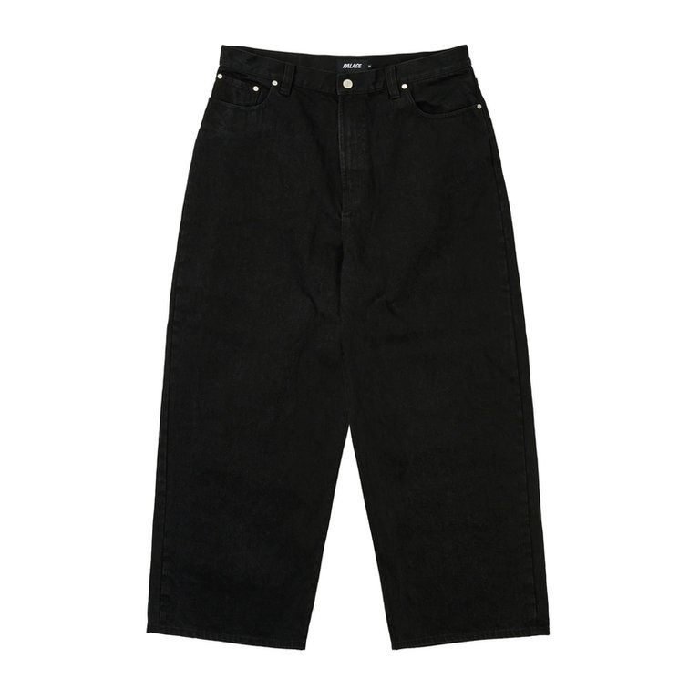P100 SUPER BAGGY JEAN BLACK - Summer 2025 - Palace