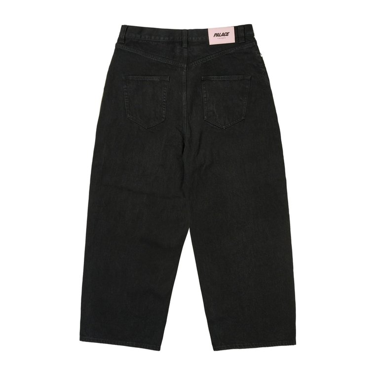 P100 SUPER BAGGY JEAN BLACK - Summer 2025 - Palace