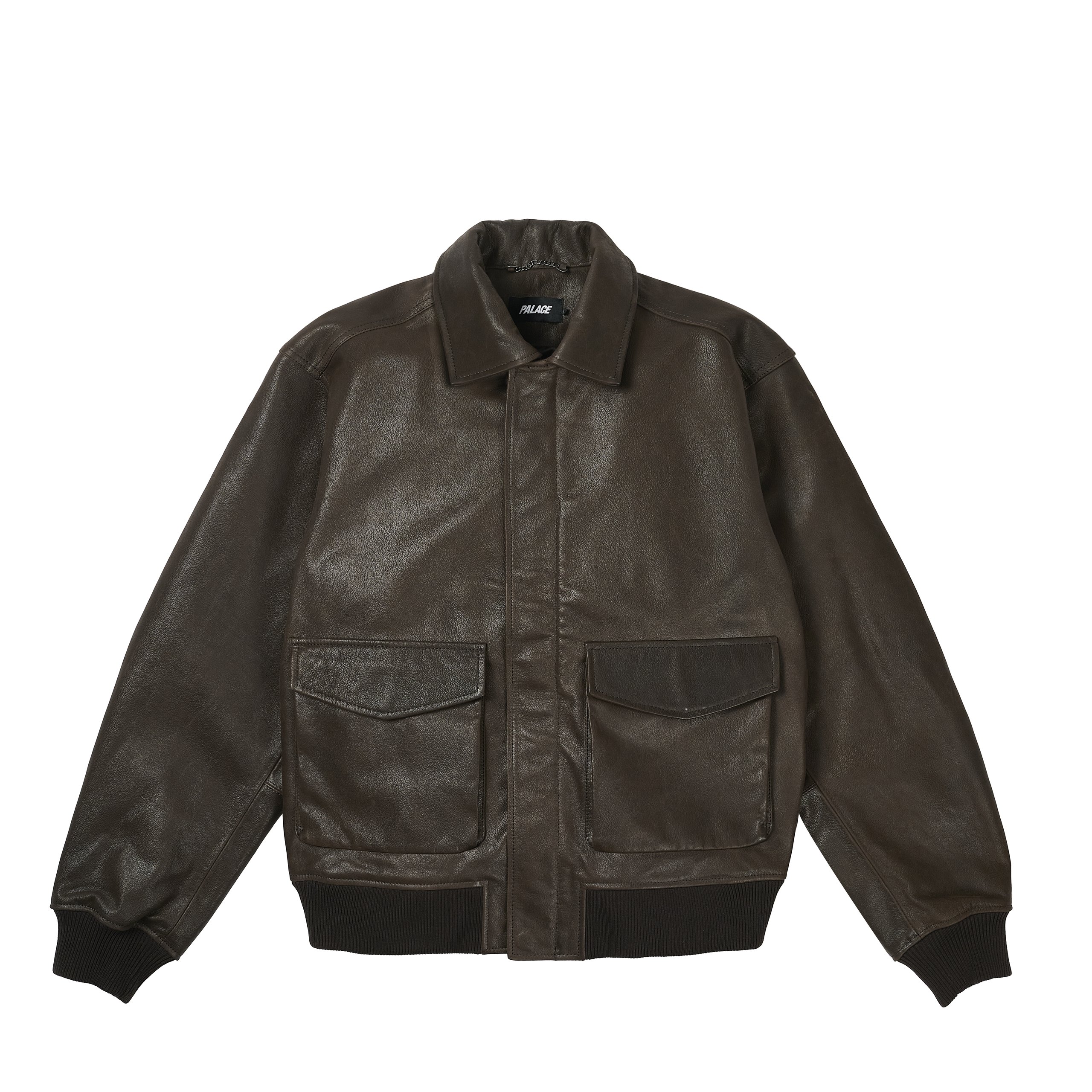 SUSANOO LEATHER FLIGHT JACKET BROWN - Winter 2025 - Palace